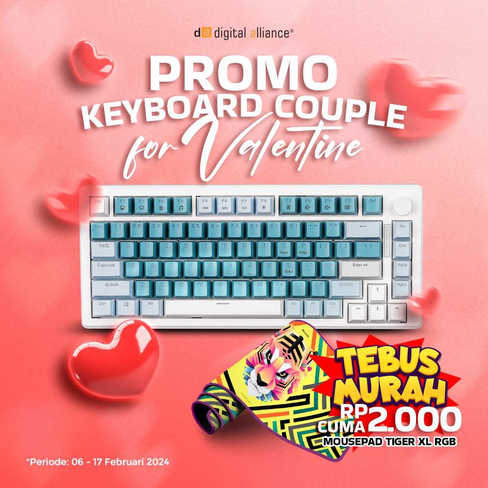 Jual KODE L6R7 Keyboard Gaming Digital Alliance Mechanical Oetemu ...