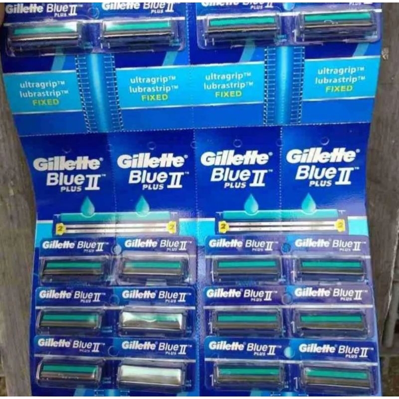 Jual Gillette Pisau Cukur Goal Blue 2 ll plus | Shopee Indonesia