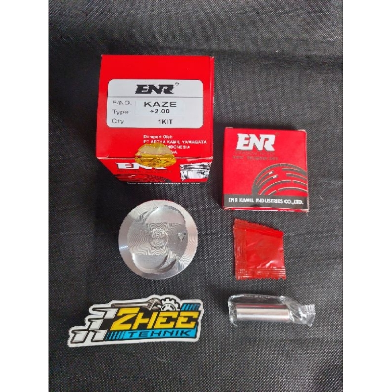 Jual Piston Kit Ring Seher KAZE ENR Custom.PNP Supra 125 Kirana 125 ...