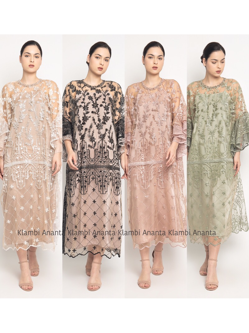 Jual Klambi Ananta- Zivana Dress ( Motif clasic) | Shopee Indonesia