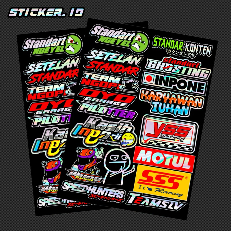 Jual Stiker Hologram, Stiker Hologram Motor, Stiker Motor Hologram ...