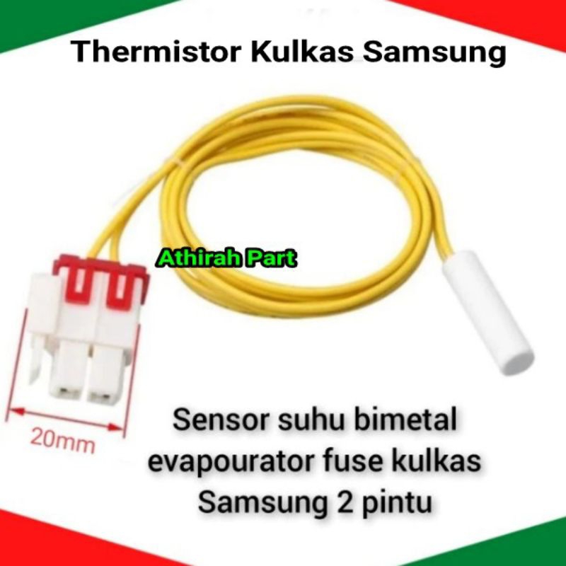 Jual Thermistor / Sensor Suhu Kulkas Samsung 2 Pintu Inverter | Shopee ...
