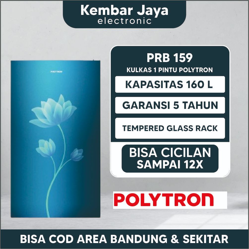 Jual KULKAS POLYTRON PRB 159 LEMARI ES 1 PINTU PRB159 PRB 159 | Shopee ...