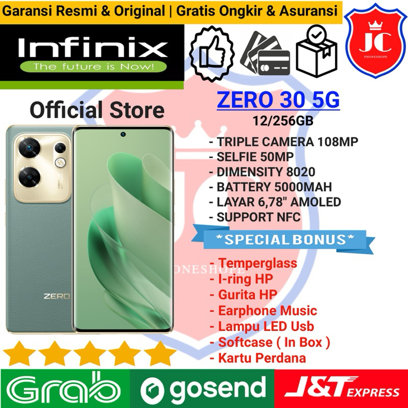 Jual INFINIX ZERO 30 5G RAM 12/256GB GARANSI RESMI INFINIX INDONESIA | Shopee Indonesia
