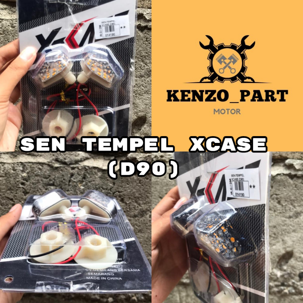 Jual SEIN D 90 SEN TEMPEL XCASE (D90) LAMPU SEN TEMPEL LED XCASE (D90 ...