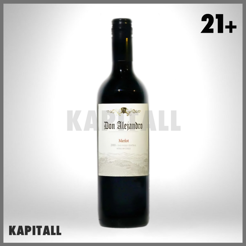 Jual WINE DON ALEJANDRO MERLOT 750ml | Shopee Indonesia