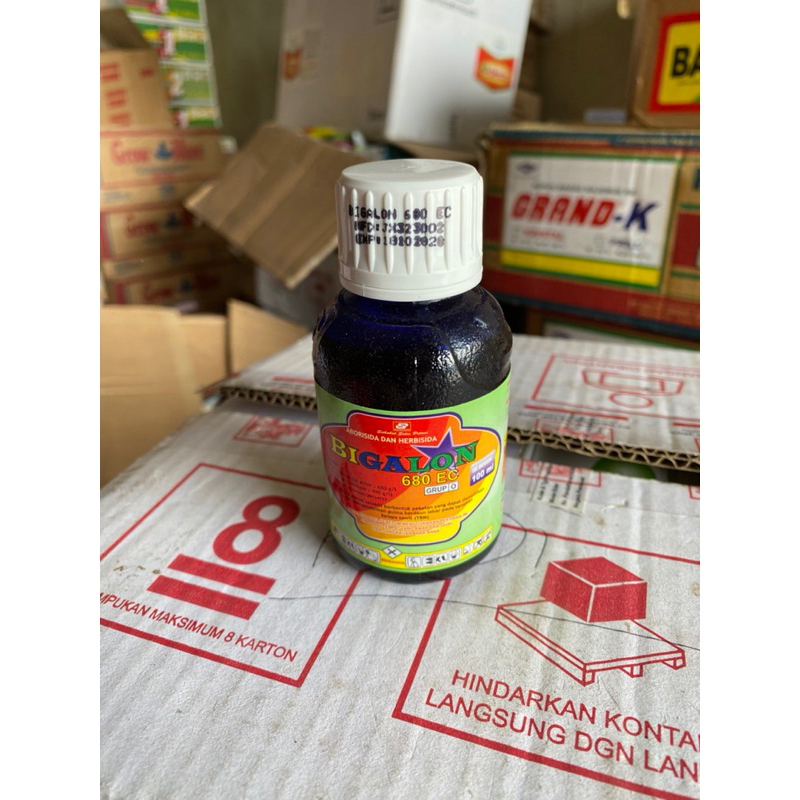 Jual Herbisida BIGALON 680 EC 100ml Racun Sistemik Kayu seperti starlon | Shopee Indonesia