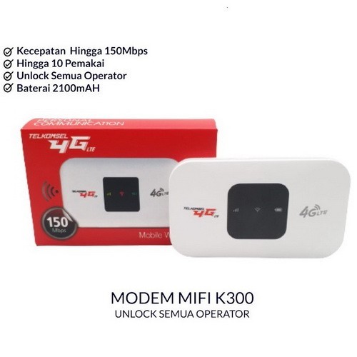 Jual MODEM WIFI MIFI TELKOMSEL 4G 150MBPS Sudah Unlock | Shopee Indonesia