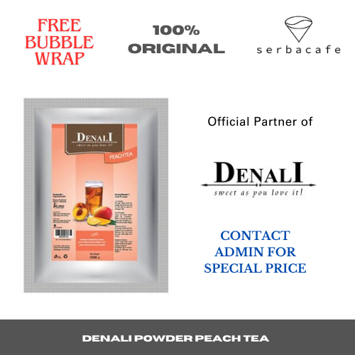 Jual Denali Powder Peach Tea (1000 gr) | Shopee Indonesia