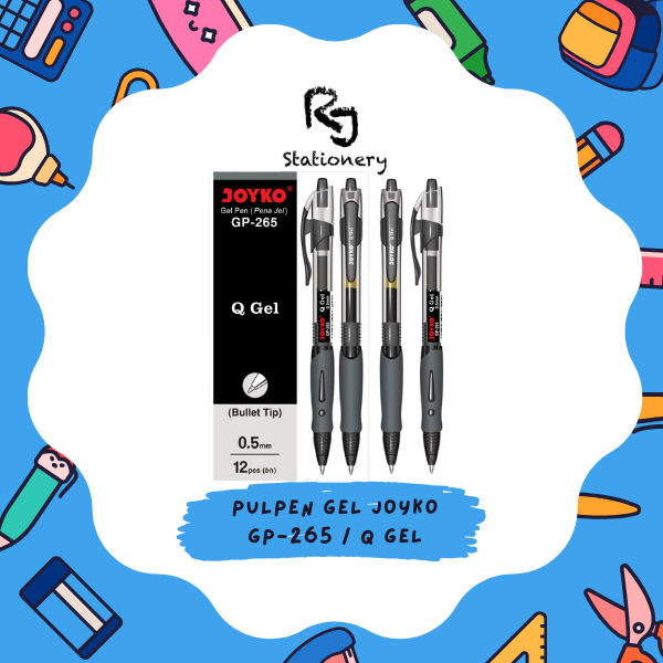 Jual Gel Pen Pulpen Pena Joyko GP-265 Gel 0.5 mm (Lusin) | Shopee Indonesia