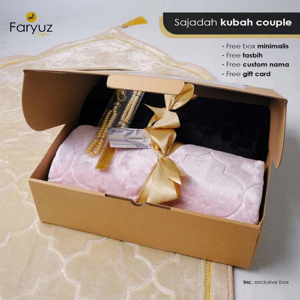 Jual Faryuz - Couple Sajadah Kubah Premium Sejadah Hampers Hantaran ...