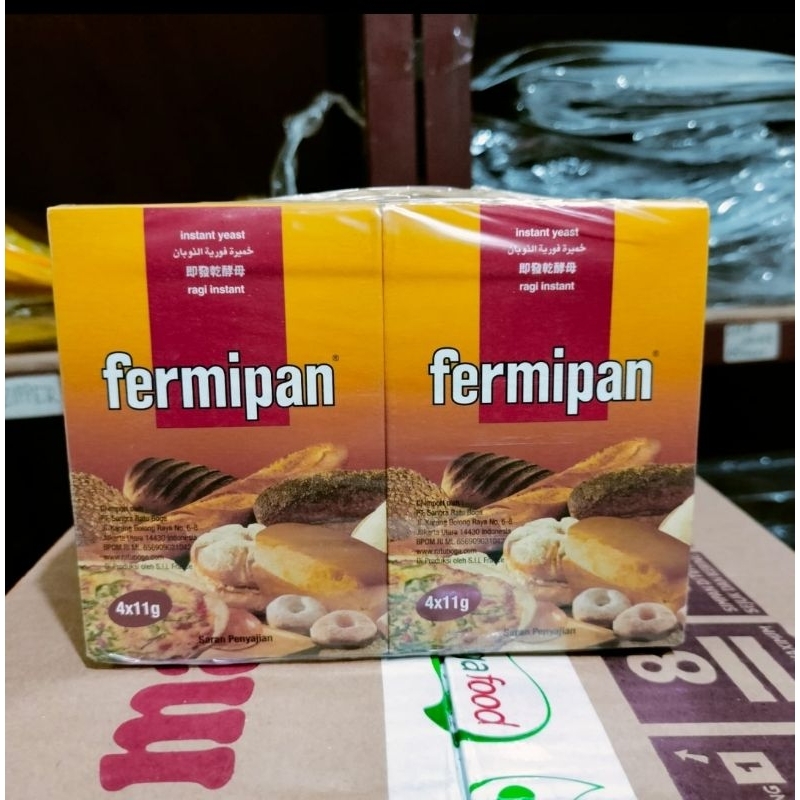 Jual FERMIPAN RAGI INSTANT/FERMIPAN 4x11 GRAM | Shopee Indonesia