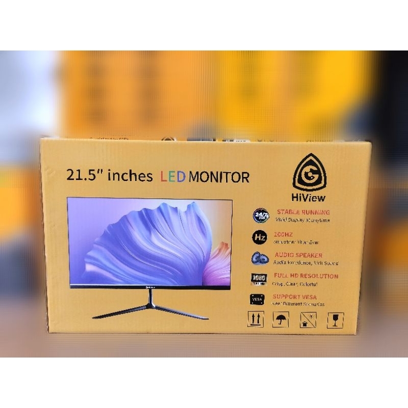 Jual Monitor Led HiView 22inch | Shopee Indonesia