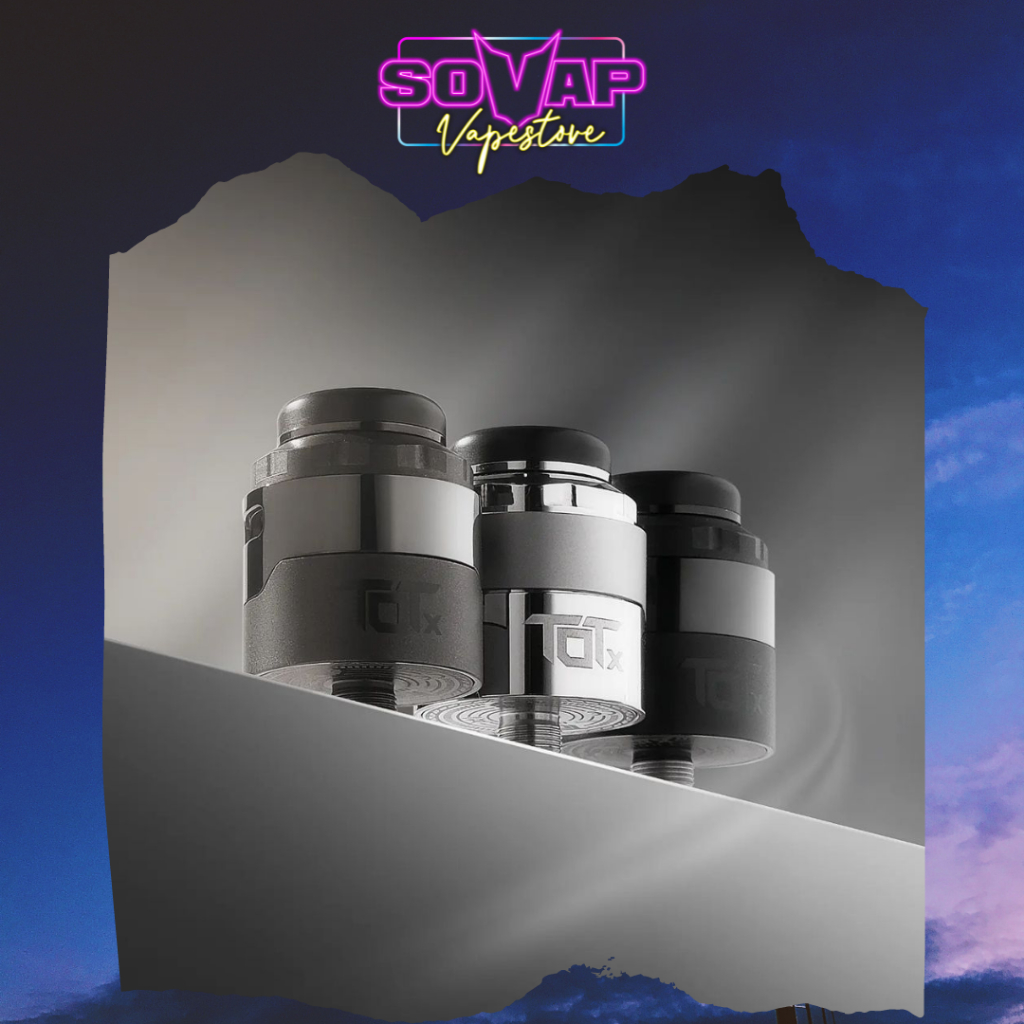 Jual TOTx TOT X RDA 24MM Dual Coil Authentic by Airvape | Shopee Indonesia
