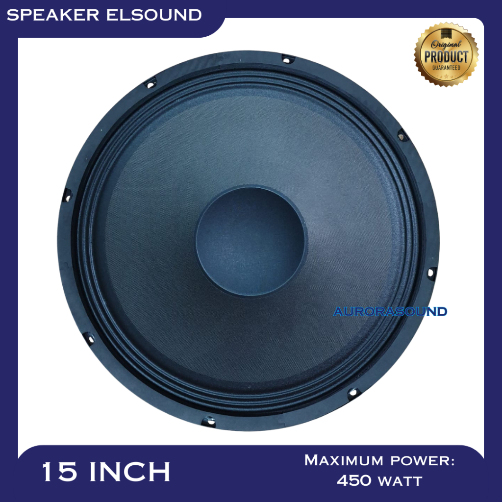 Jual SPEAKER ELSOUND 15 INCH 15IN 15" FULL RANGE WOOFER ORIGINAL 15INCH ...
