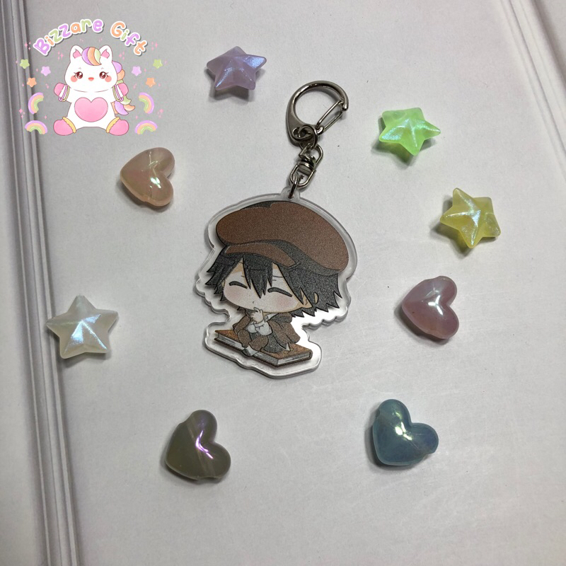 Jual Bungou Stray Dogs Keychain Gantungan Kunci Anime Ganci Lucu Dazai ...