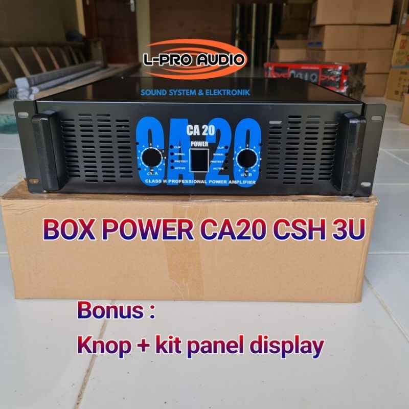 Jual Box power CA20 CSH lengkap kit panel display knop handel besi CA 20 | Shopee Indonesia