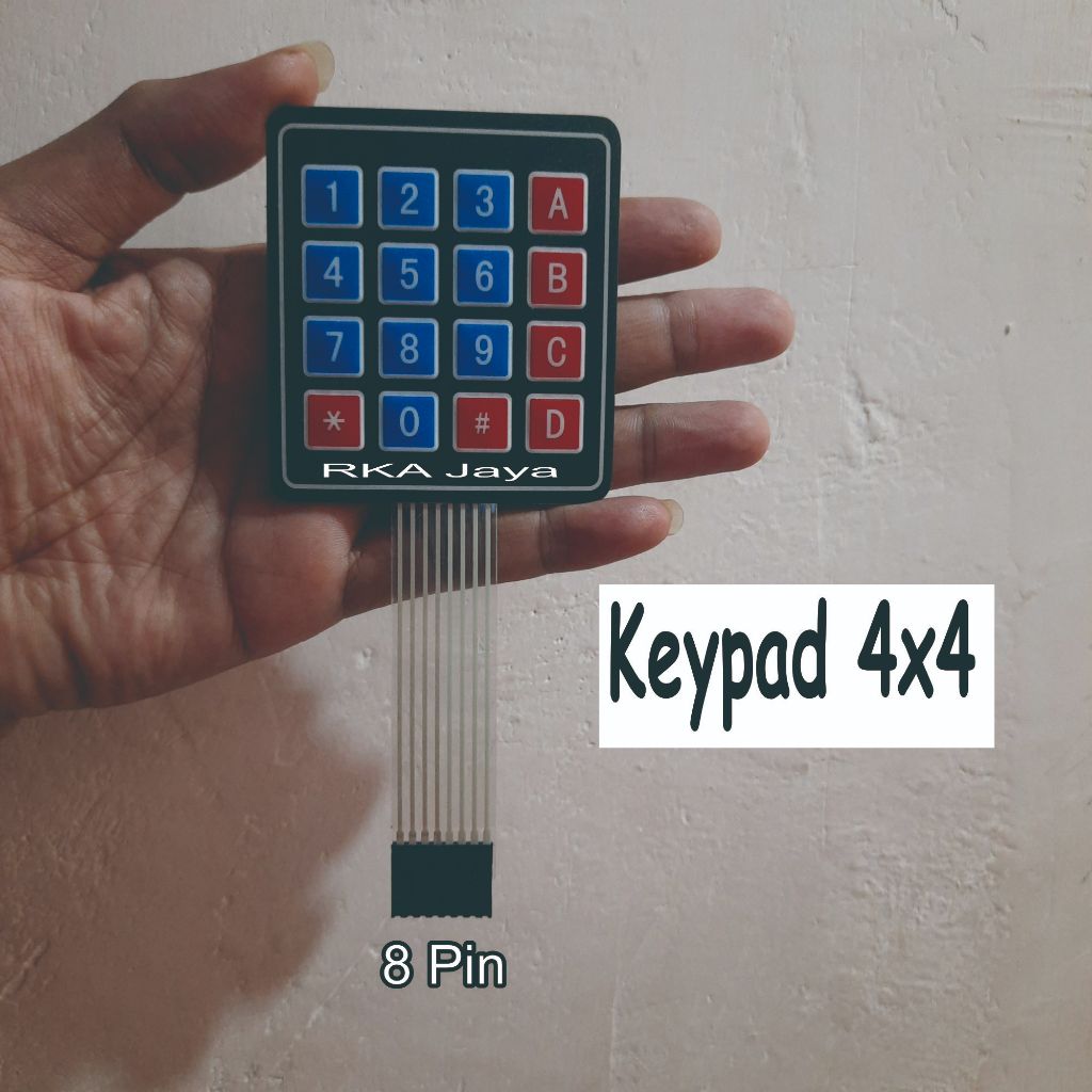 Jual Keypad 4x4 Matrix Membran Arduino | Shopee Indonesia Jual Keypad 4x4 Matrix Membran Arduino | Shopee Indonesia