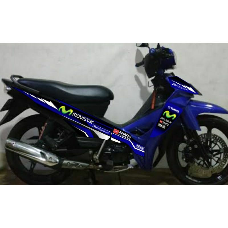 Jual striping vega r new movistar dan monster energy | Shopee Indonesia