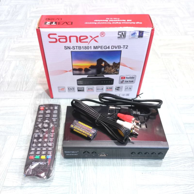 Jual STB TV Digital Sanex Set Top Box | Shopee Indonesia