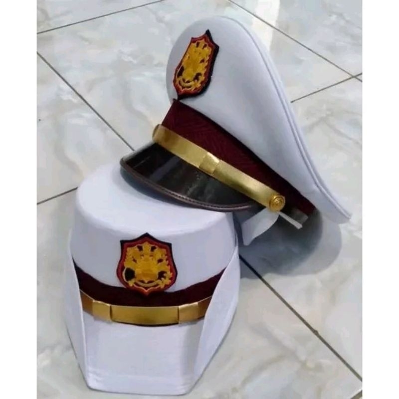 Jual Topi pet paskibra dan Akpol | Shopee Indonesia