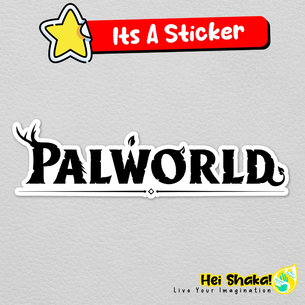Jual Stiker Palworld Sticker Gaming Game Vinyl Anti Air | Shopee Indonesia