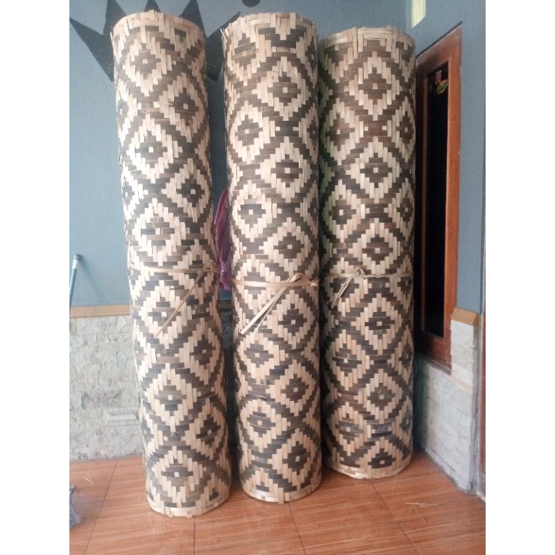 Jual BILIK BAMBU/ANYAMAN BAMBU/GEDEG/GRIBIG | Shopee Indonesia