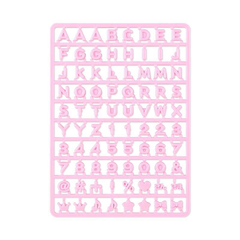 Jual [READY STOCK] sharing pink alphabet number sanrio custom japan ...