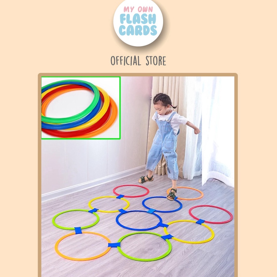 Jual Harga Puas Hopscotch Ring 1pcs Mainan Lingkaran Loncat Engklek ...