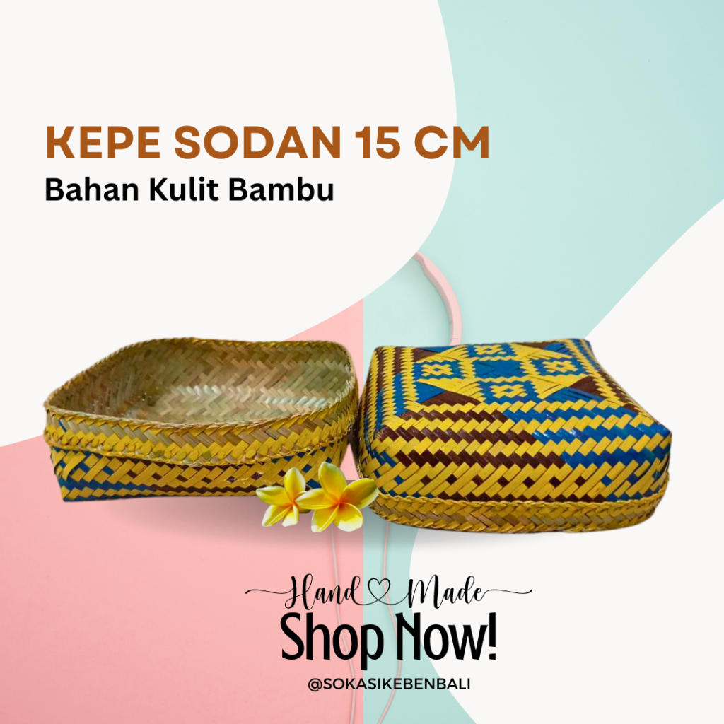 Jual Kepe Sodan Kulit Bambu Ecer| Besek| Keben| Sokasi Keben Bali ...