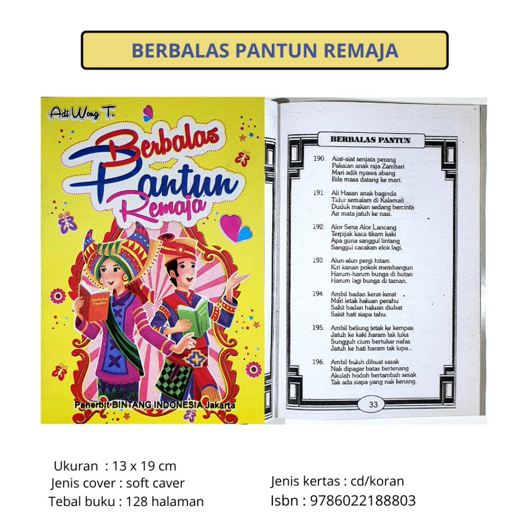 Jual Bintang Indonesia - Berbalas Pantun Remaja | Shopee Indonesia