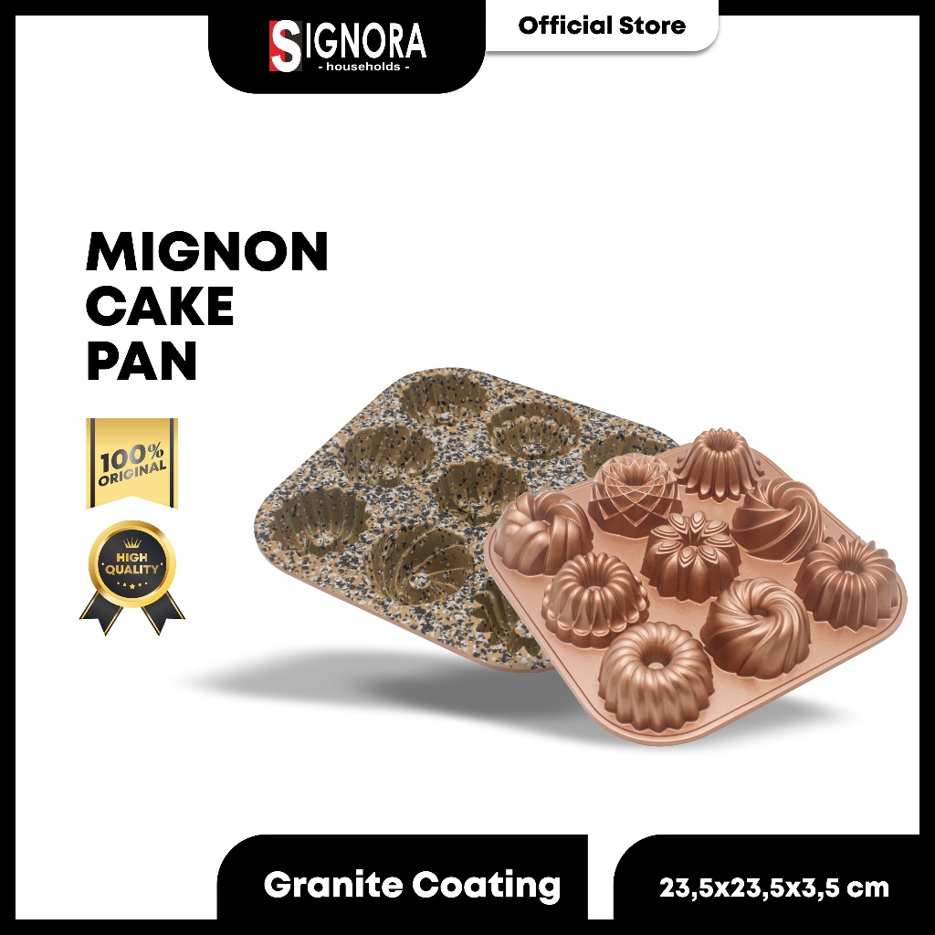 Jual Mignon Cake Pan (Loyang Sultan) | Shopee Indonesia