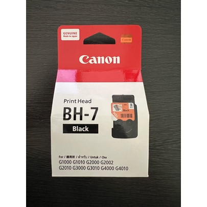 Jual Cartridge canon Printhead Print Head BH-7 CA91 Black (G1010 G2010 ...