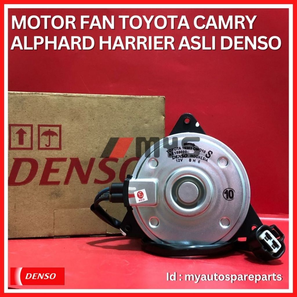 Jual MOTOR FAN RADIATOR AC Mobil TOYOTA Camry Alphard Harrier ASLI ...