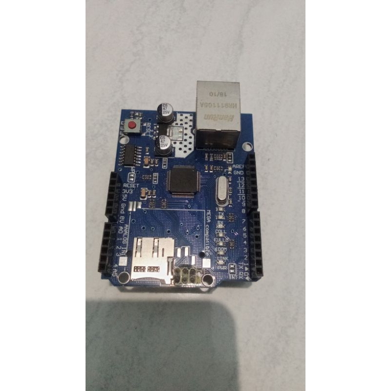 Jual Ethernet shield W5100 bekas compatible arduino Uno Mega | Shopee ...