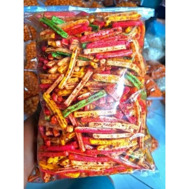 Jual SEBLAK KRUPUK BETON / KRUPUK JA'AT PEDAS DAUN JERUK 1S1 500GRM ...