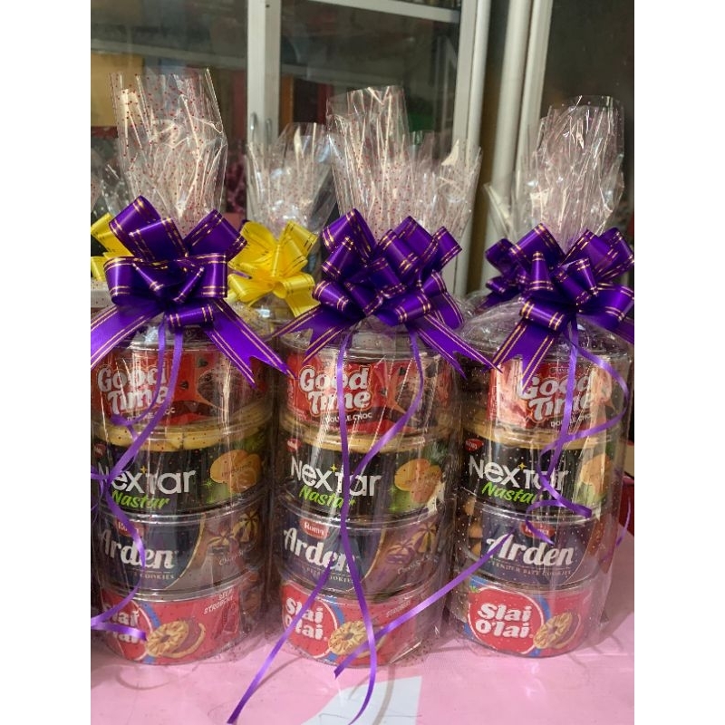 Jual Parcel Cookies Ukuran Medium / Parcel lebaran / parcel biskuit ...