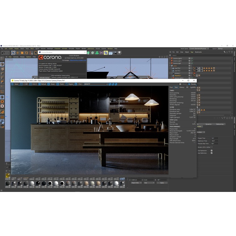 Jual Corona Renderer 7 for 3DS Max 2014-2022 | Shopee Indonesia