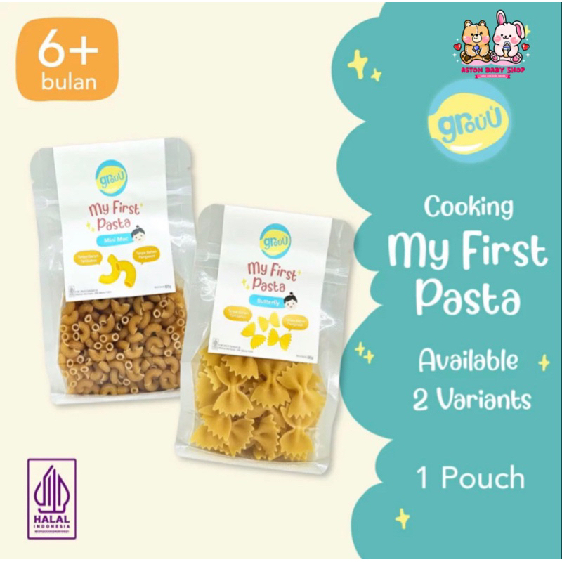 Jual Grouu My First Pasta / Pasta Mpasi / Pasta non Mpasi | Shopee ...
