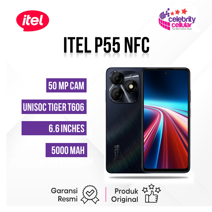 Jual ITEL P55 NFC R8/128GB | Shopee Indonesia