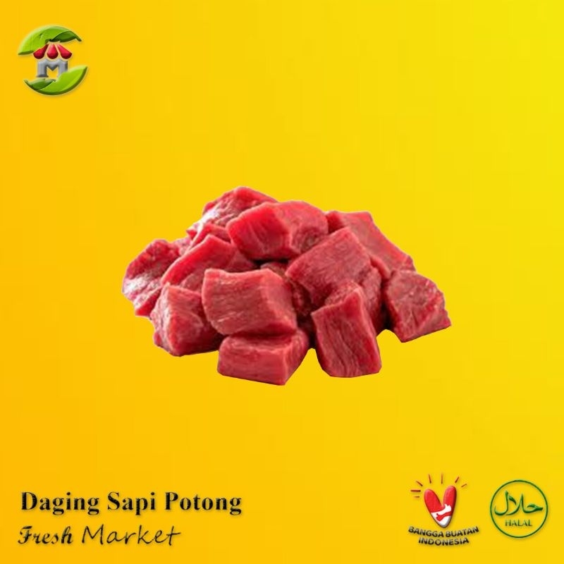 Jual [JAKBAR] Daging Sapi Lokal Potong Rendang Pack 480gr - 500gr ...