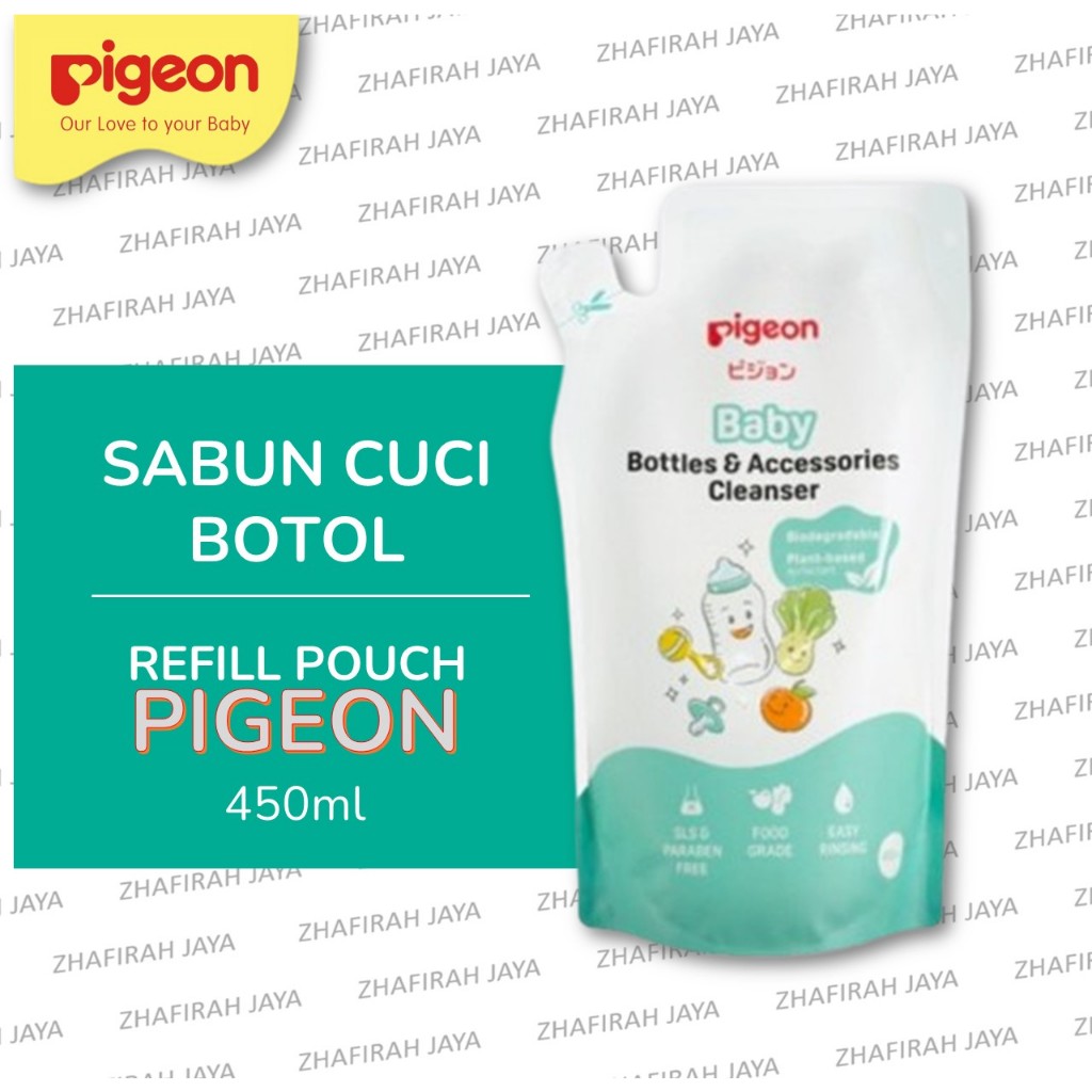 Jual PIGEON Liquid Cleanser 450ml / Sabun Cuci Botol Susu PIGEON 450ml ...