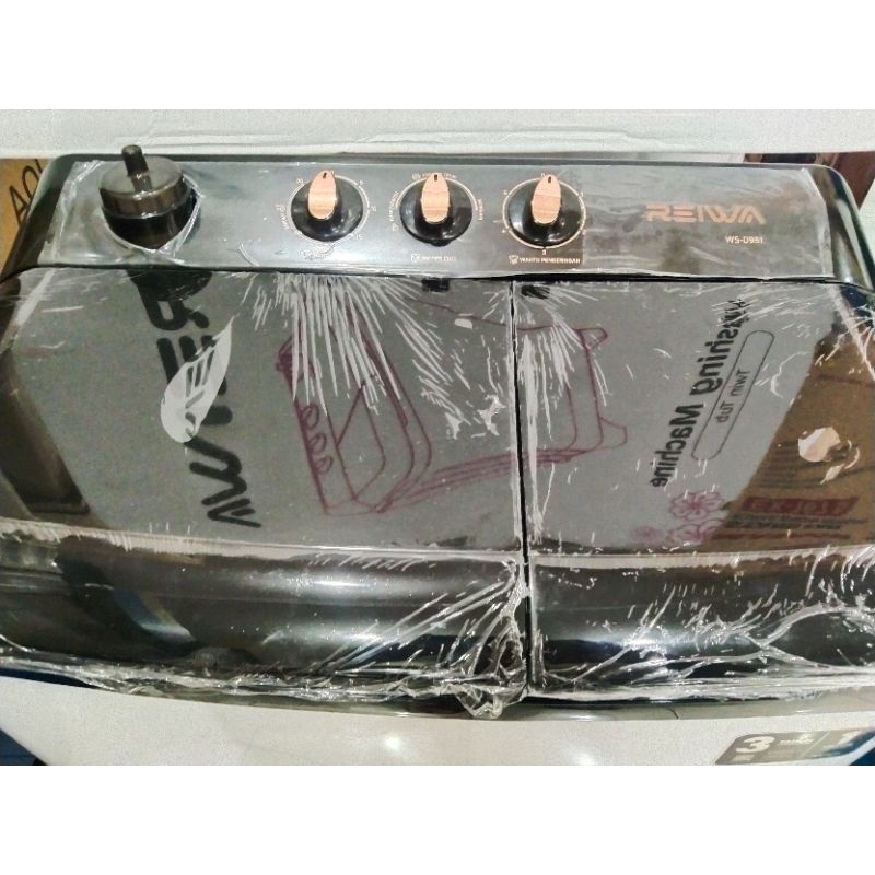 Jual Mesin cuci REIWA WS-0951 Kapasitas 8kg KERING | Shopee Indonesia