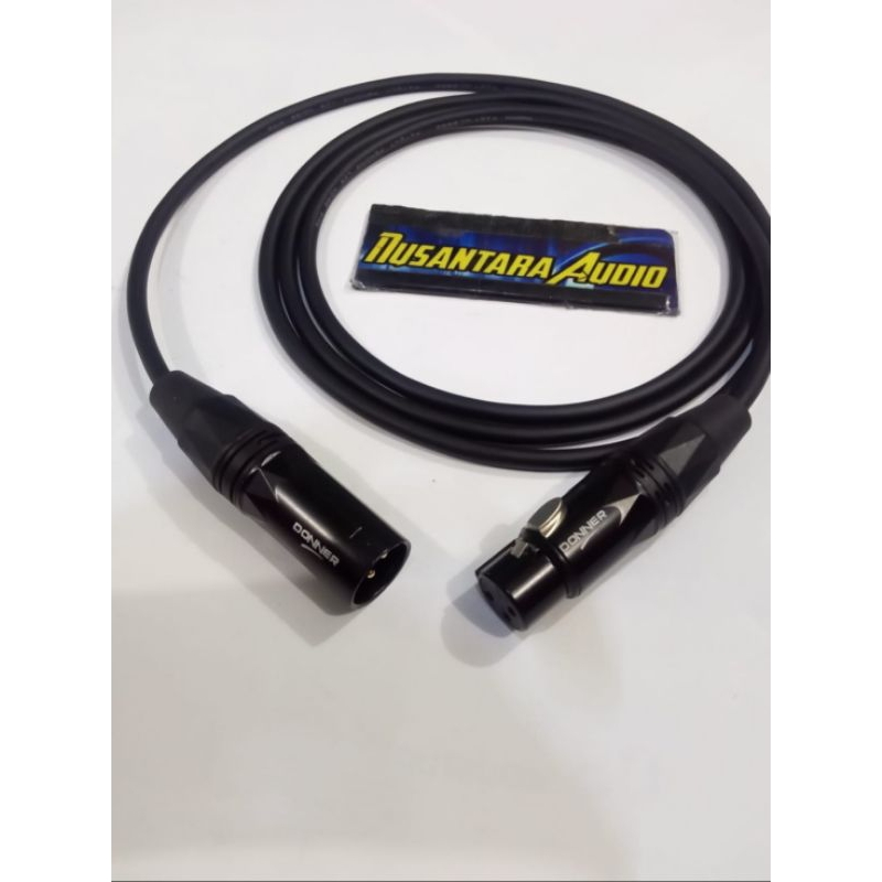 Jual Kabel xlr male female 1 meter mogami 2552 original japan | Shopee ...