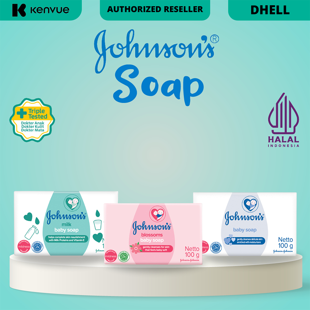 Jual JOHNSON’s Milk Baby Soap - Sabun Bayi 75gr | Shopee Indonesia