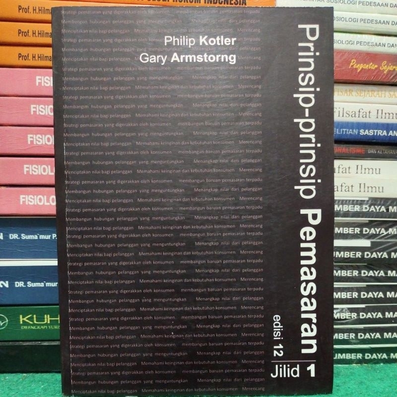 Jual Prinsip-prinsip pemasaran jilid 1 edisi 12 | Shopee Indonesia