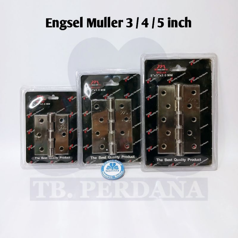 Jual Engsel MULLER 3 / 4 / 5 inch Engsel pintu engsel jendela | TB ...