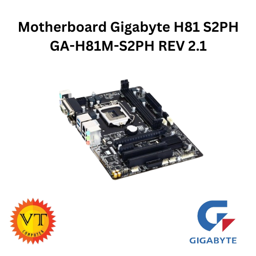 Jual Motherboard Gigabyte H81 S2PH GA-H81M-S2PH REV 2.1 | Shopee Indonesia