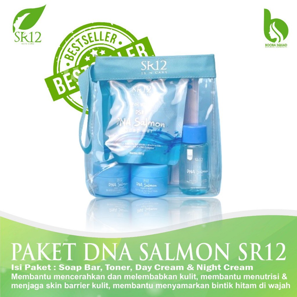 Jual Best Seller DNA Salmon SR12 Original – Ampuh Cerahkan Kulit Samarkan flek Kerutan BPOM ...