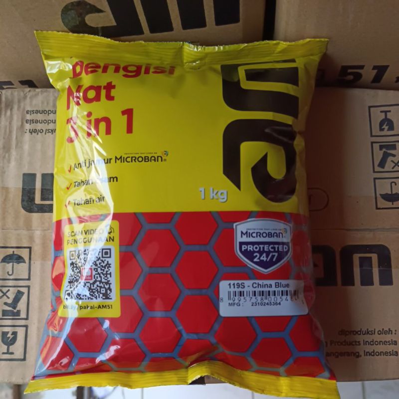 Jual AM 51 China Blue -119S- 1 kg | Shopee Indonesia